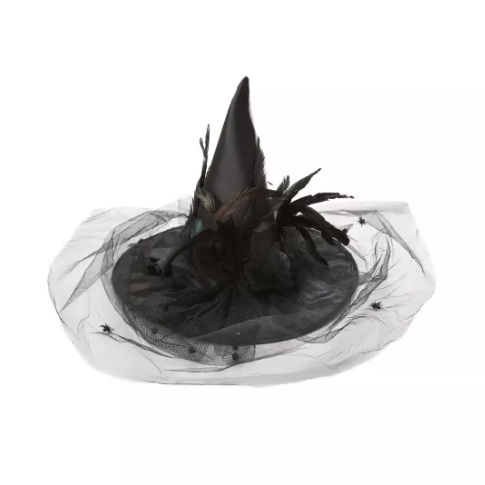 Feathered Black Witch Hat – PULP Tahiti